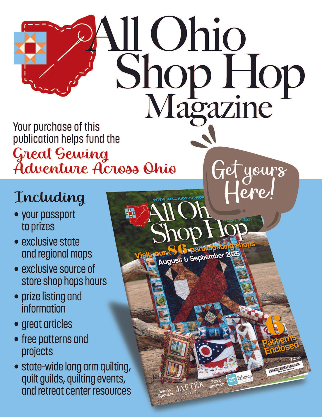 2025 All-Ohio Shop Hop Magazine – Ohio Star Quilts