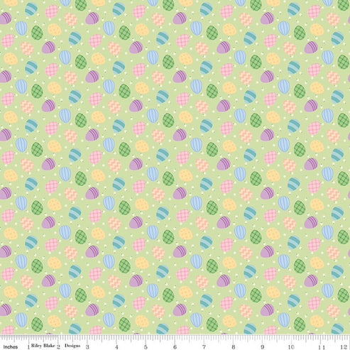 Riley Blake Seasonal Basics - Egg Toss Green – Ohio Star Quilts