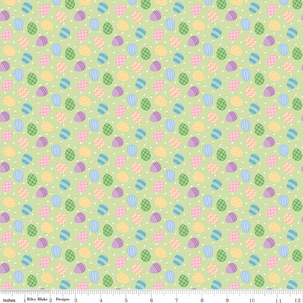 Riley Blake Seasonal Basics - Egg Toss Green – Ohio Star Quilts